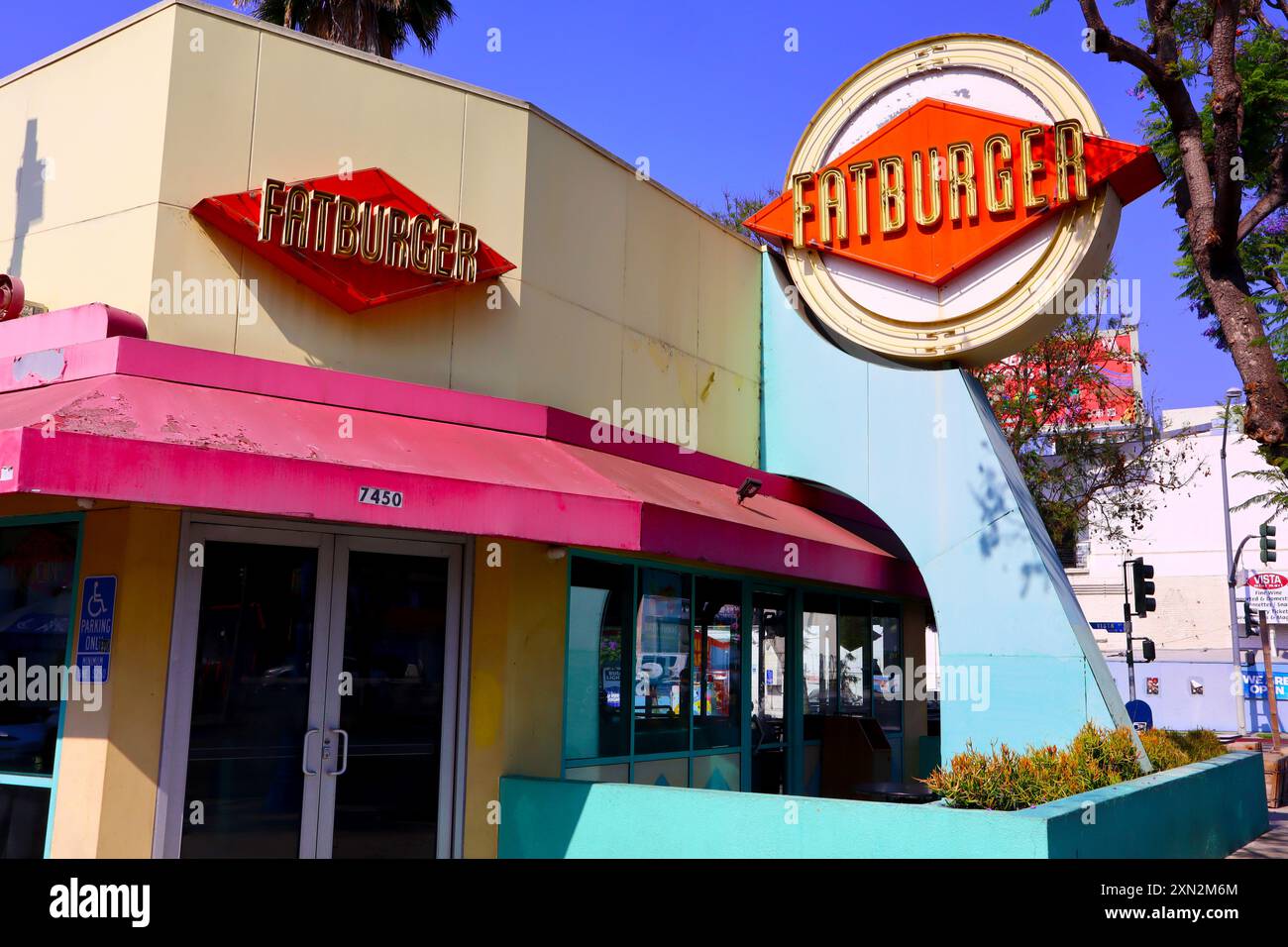 Fatburger logo hi-res stock photography and images - Alamy