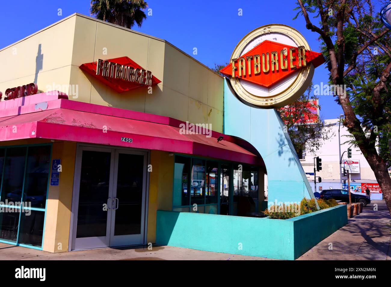 Fatburger logo hi-res stock photography and images - Alamy