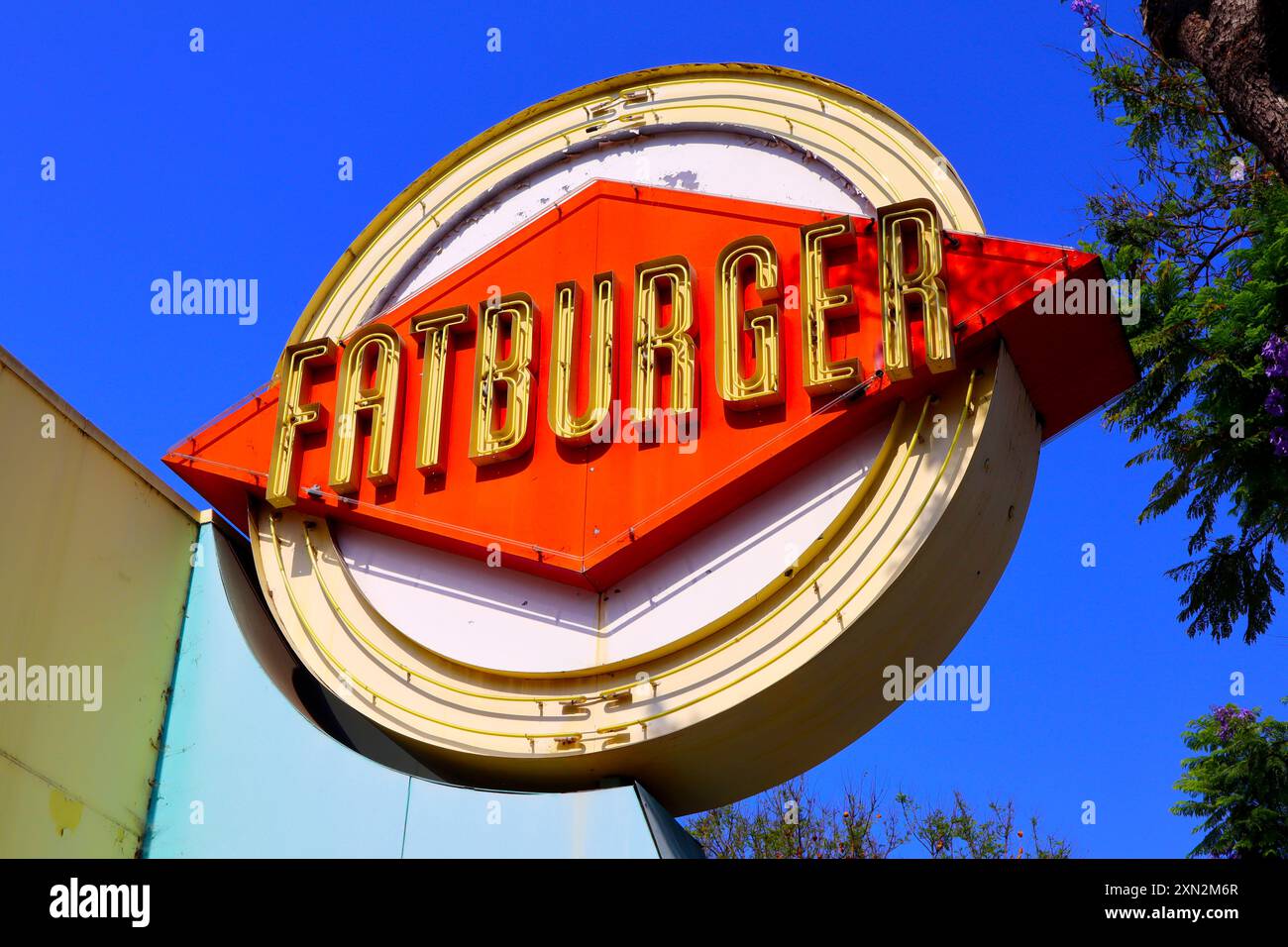 Fatburger logo hi-res stock photography and images - Alamy