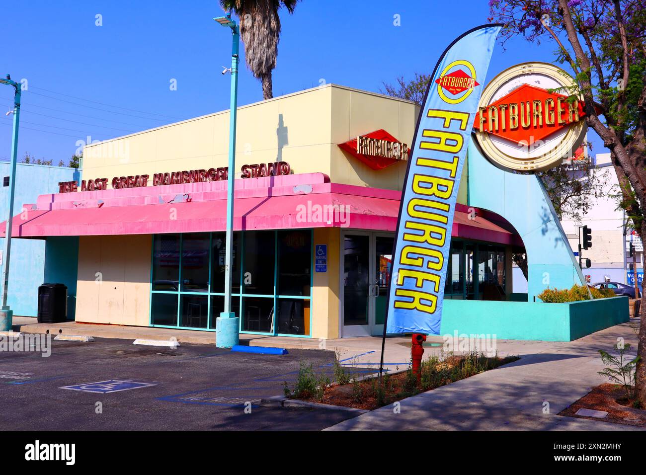 Fatburger logo hi-res stock photography and images - Alamy