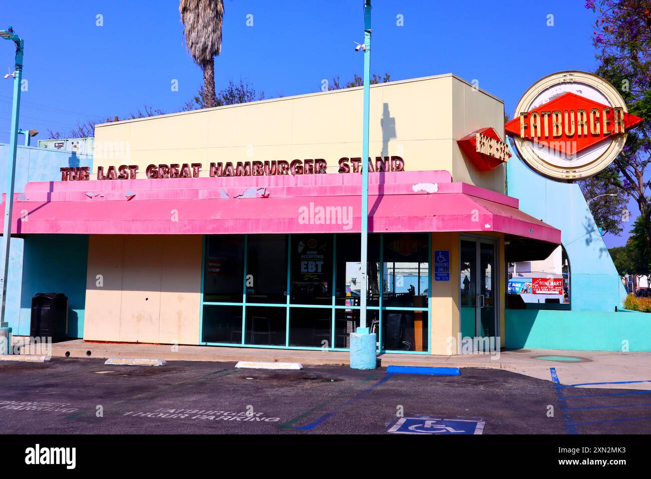 Fatburger logo hi-res stock photography and images - Alamy