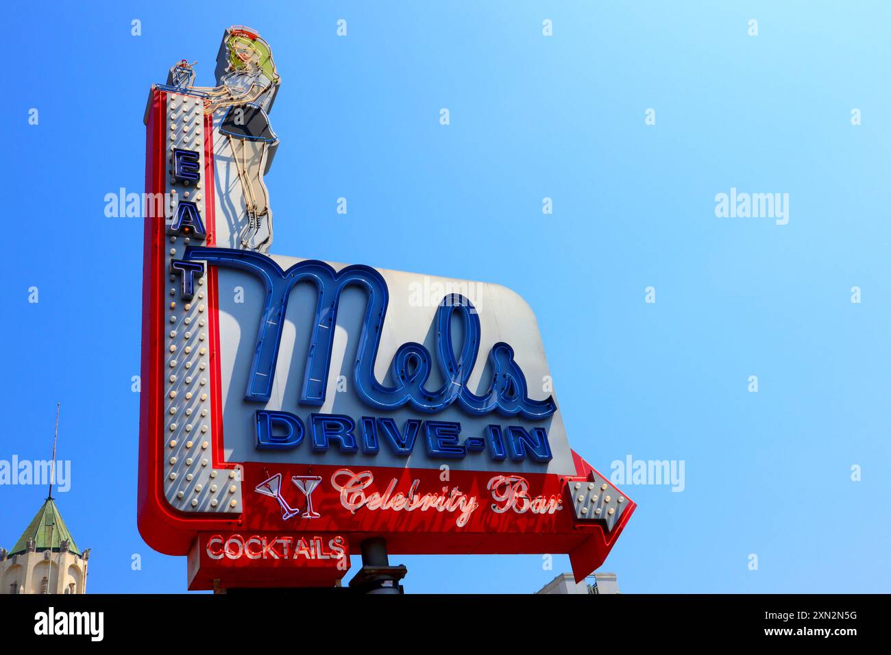 Mel's Drive-in, America's Most Iconic Diner located at 1660 Highland ...