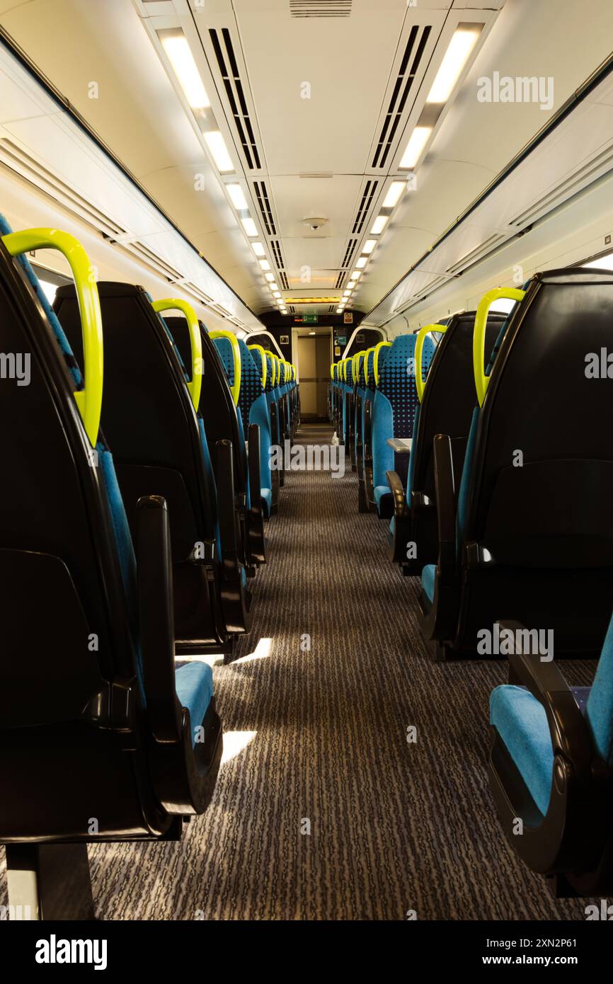 View train seats hi-res stock photography and images - Alamy