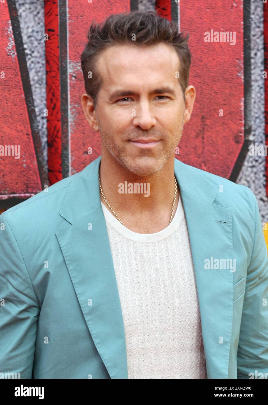 Ryan Reynolds attending the DEADPOOL & WOLVERINE - UK Sneak Peek Event ...