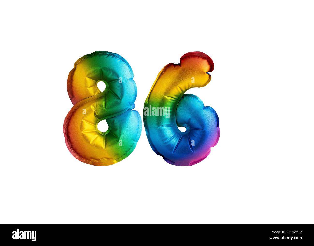 Balloon number 86 hi-res stock photography and images - Alamy