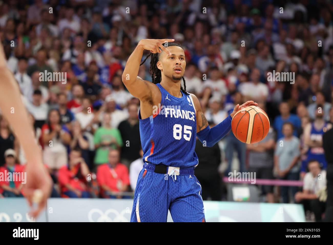 Matthew Strazel of France, Basketball, Men's Group Phase - Group B ...