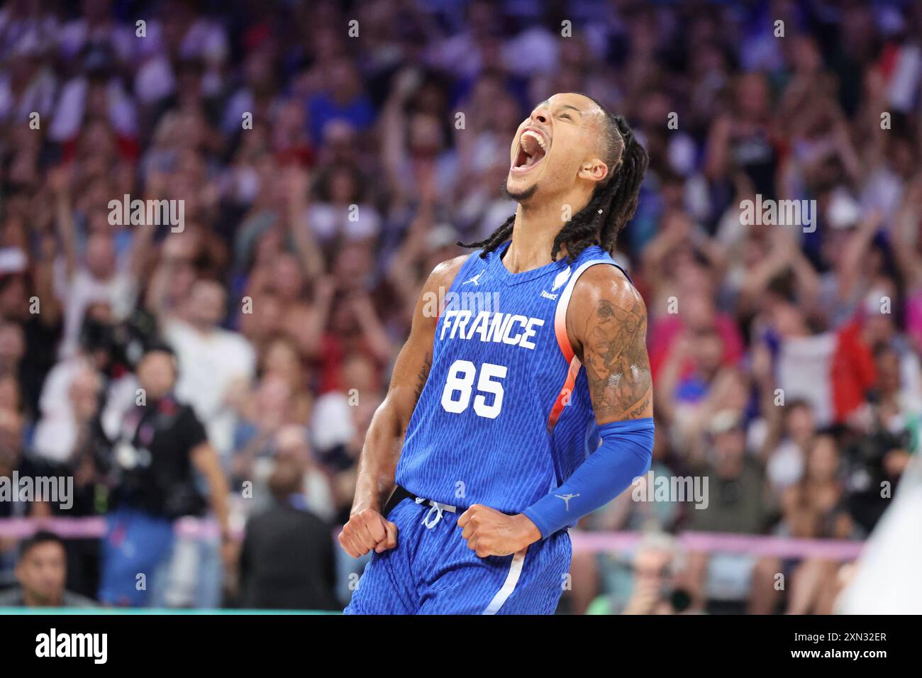 Matthew Strazel of France, Basketball, Men's Group Phase - Group B ...