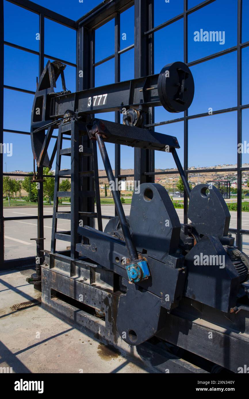 The world's first industrially drilled oil well (1846) in Baku ...