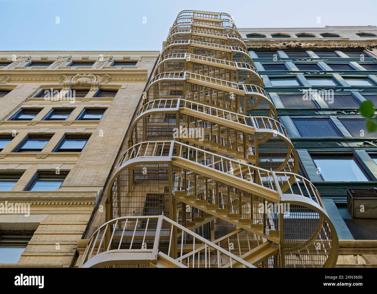 A massive curved fire escape is the most prominent feature of Gramercy ...