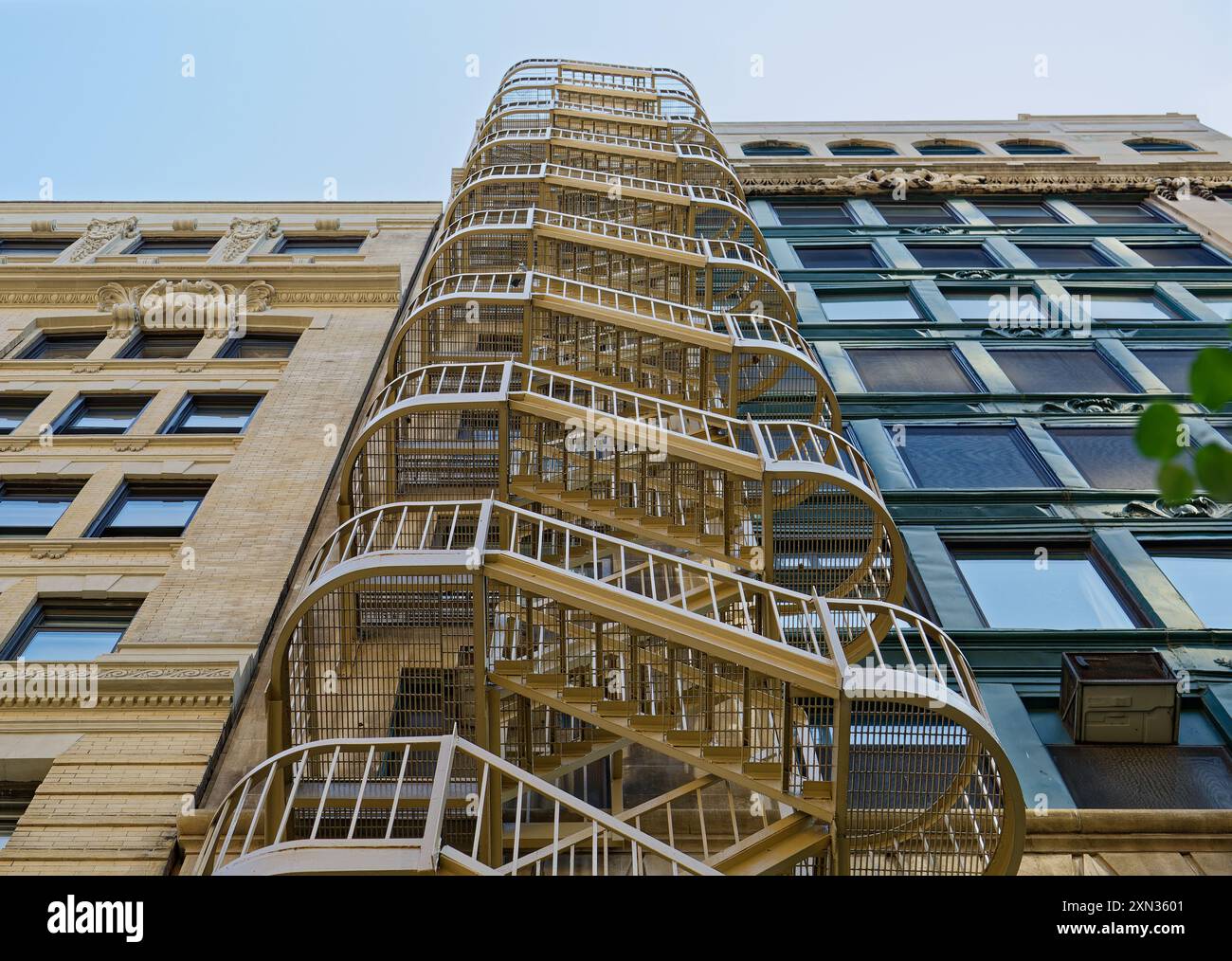 A massive curved fire escape is the most prominent feature of Gramercy ...