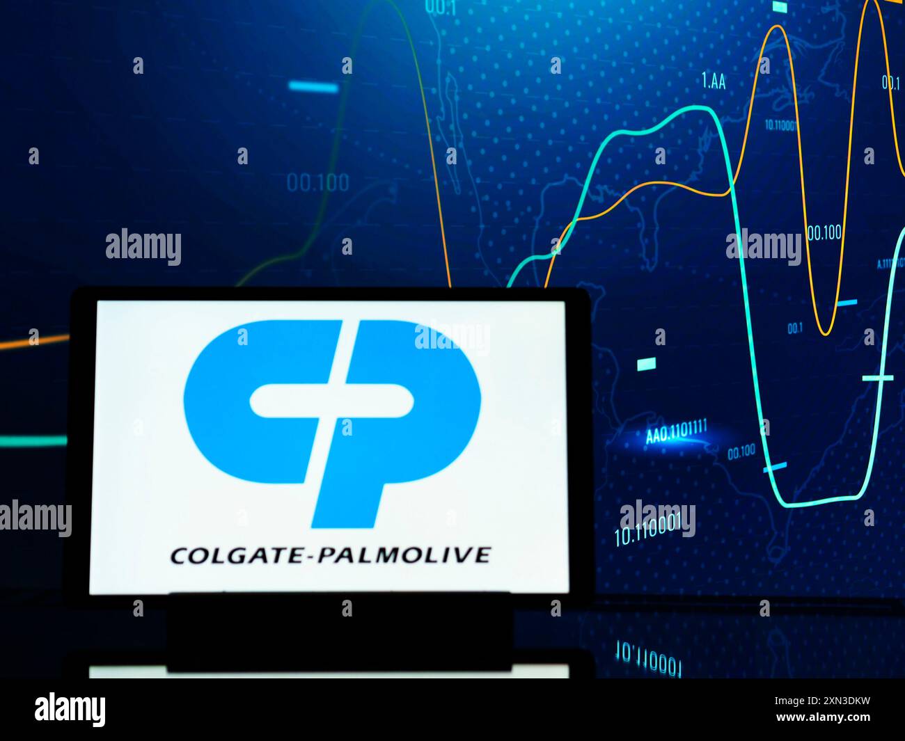 Germany - July 30, 2024: In this photo illustration, Colgate-Palmolive ...