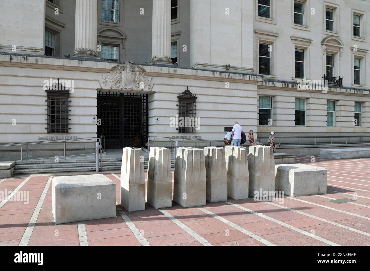 Industry and Genius sculpture by David Patten outside the entrance to ...