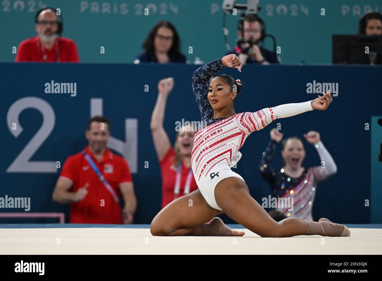 Versailles, France. 30th July, 2024. Olympics, Paris 2024, gymnastics ...