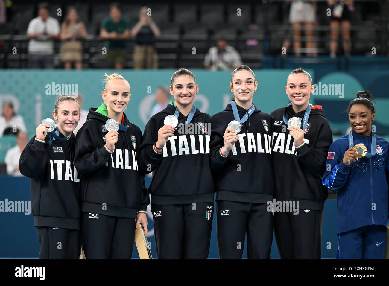Versailles, France. 30th July, 2024. Olympics, Paris 2024, gymnastics ...