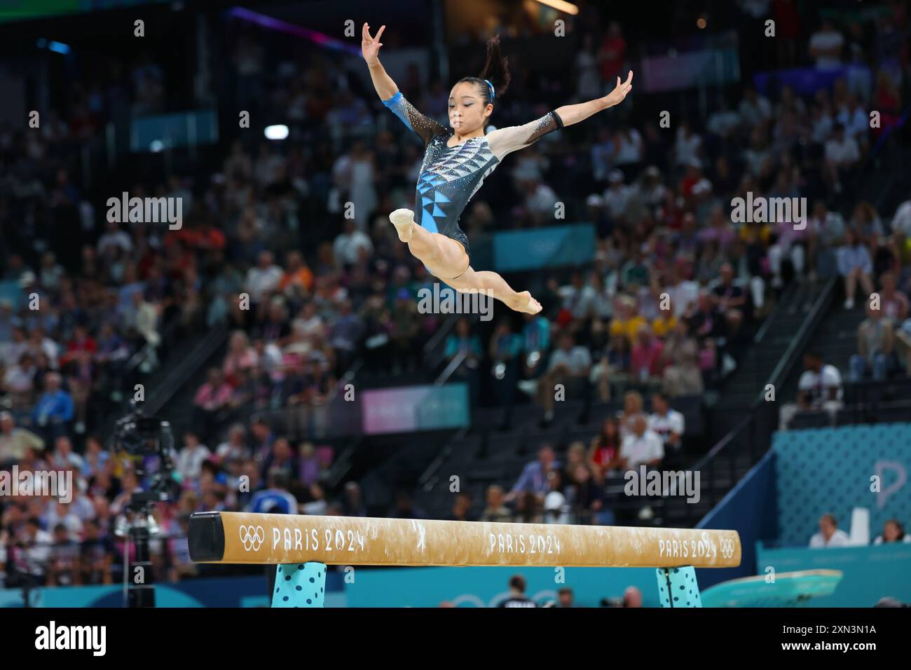 Paris, France. 30th July, 2024. Mana Okamura (JPN) Gymnastics ...