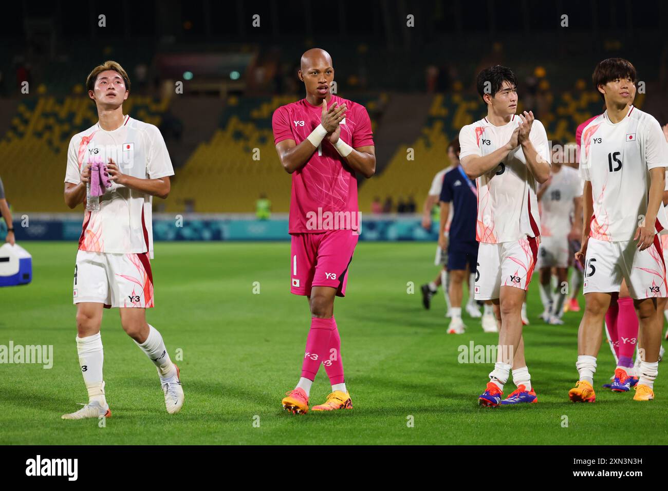 Nantes, France. 30th July, 2024. Leo Brian Kokubo (JPN) Football/Soccer ...