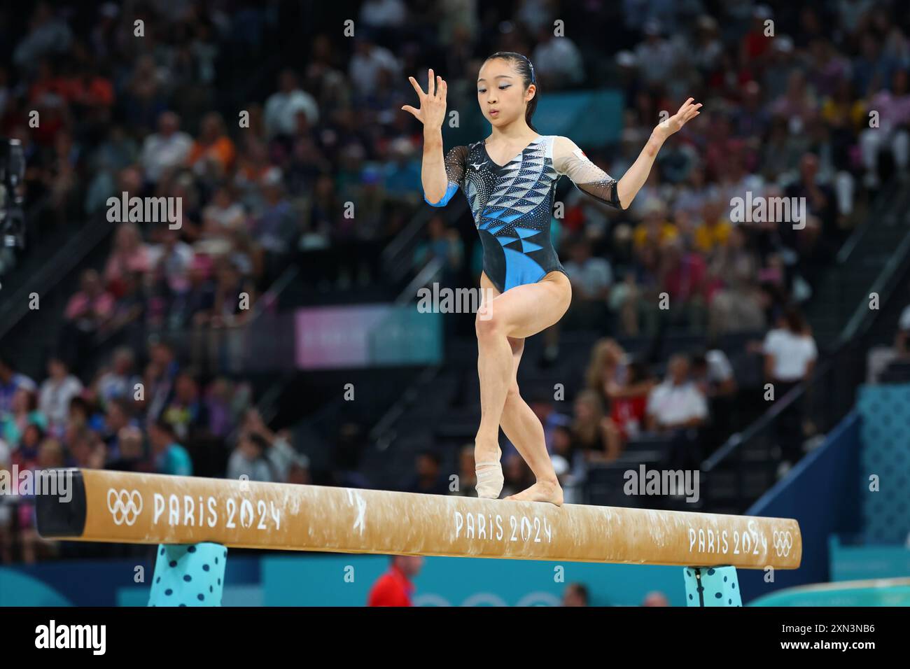 Paris, France. 30th July, 2024. Mana Okamura (JPN) Gymnastics ...