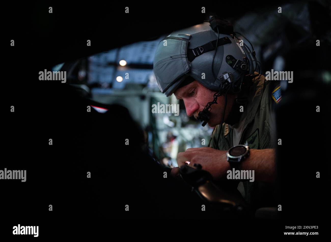 U.S. Air Force Maj. Aaron Magger, a 5th Special Operations Squadron ...