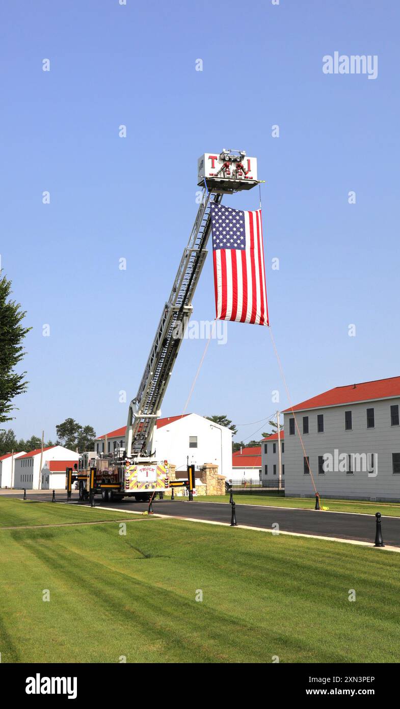 2024 fort mccoy garrison change of command ceremony hi-res stock ...