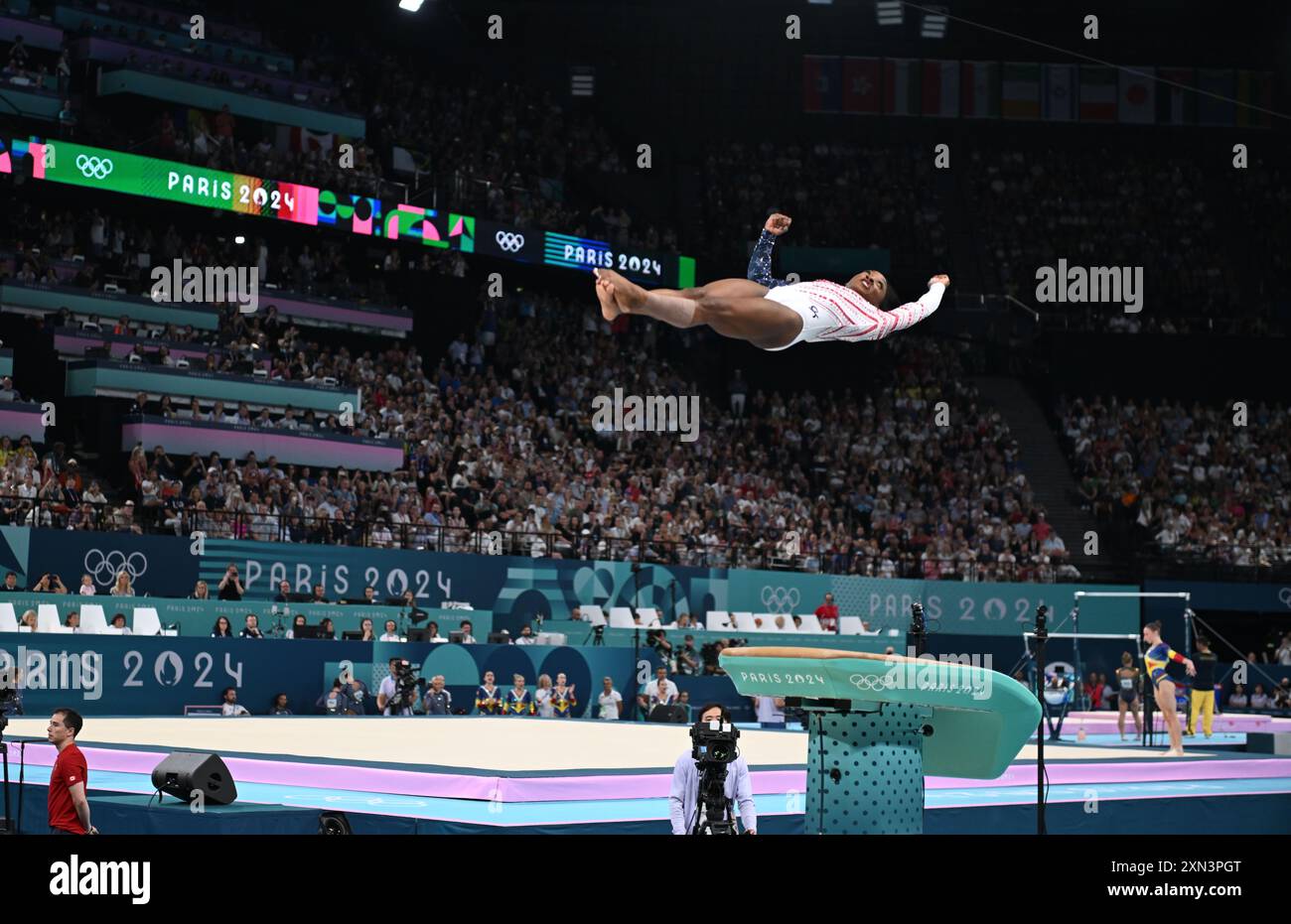 30th July 2024; Paris Olympic Games, Bercy Arena, Paris, France, Day 4 ...