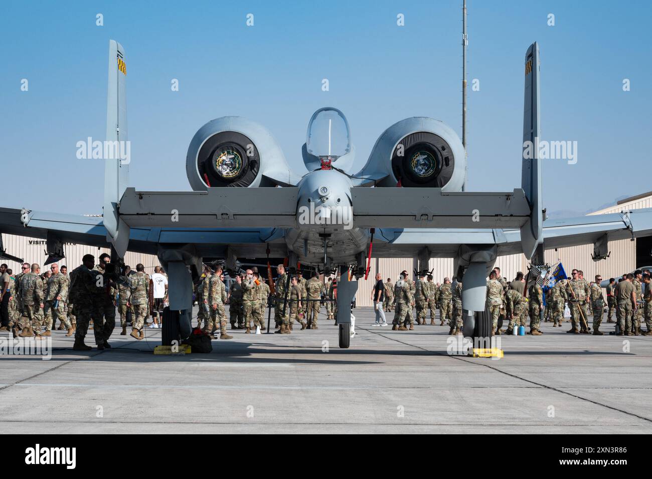 A U.S. Air Force A-10 Thunderbolt II assigned to 757th Aircraft ...