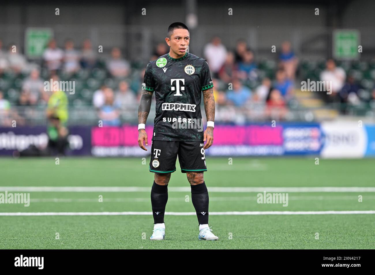 Cristian Ramírez of Ferencváros during the UEFA Champions League Second ...