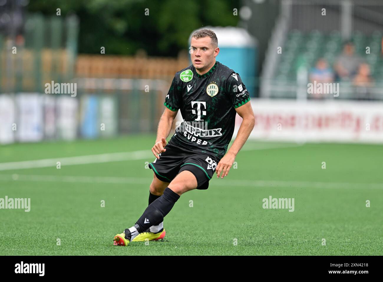 Philippe Rommens of Ferencváros during the UEFA Champions League Second ...