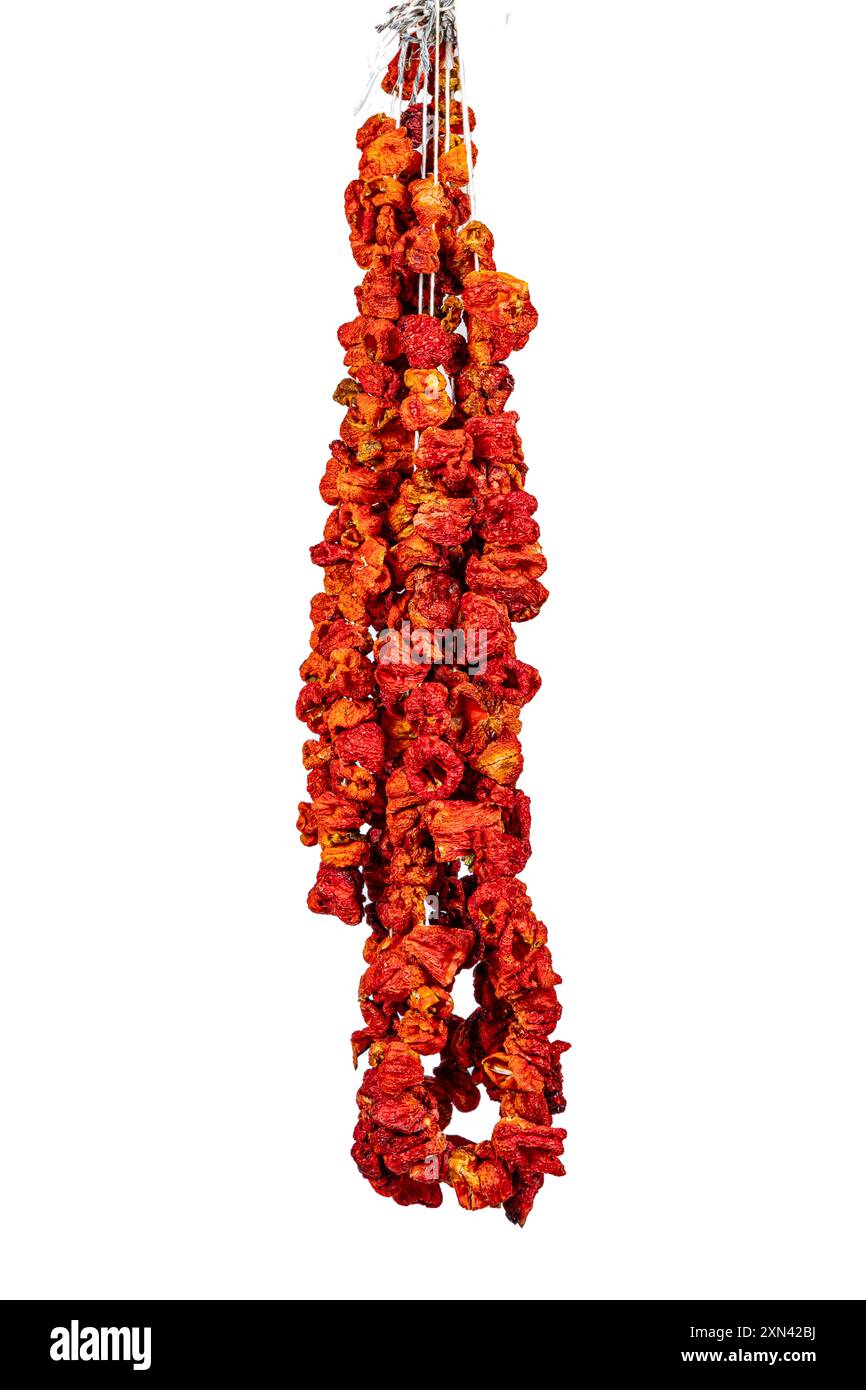 Hanging chillies on string to dry hi-res stock photography and images ...