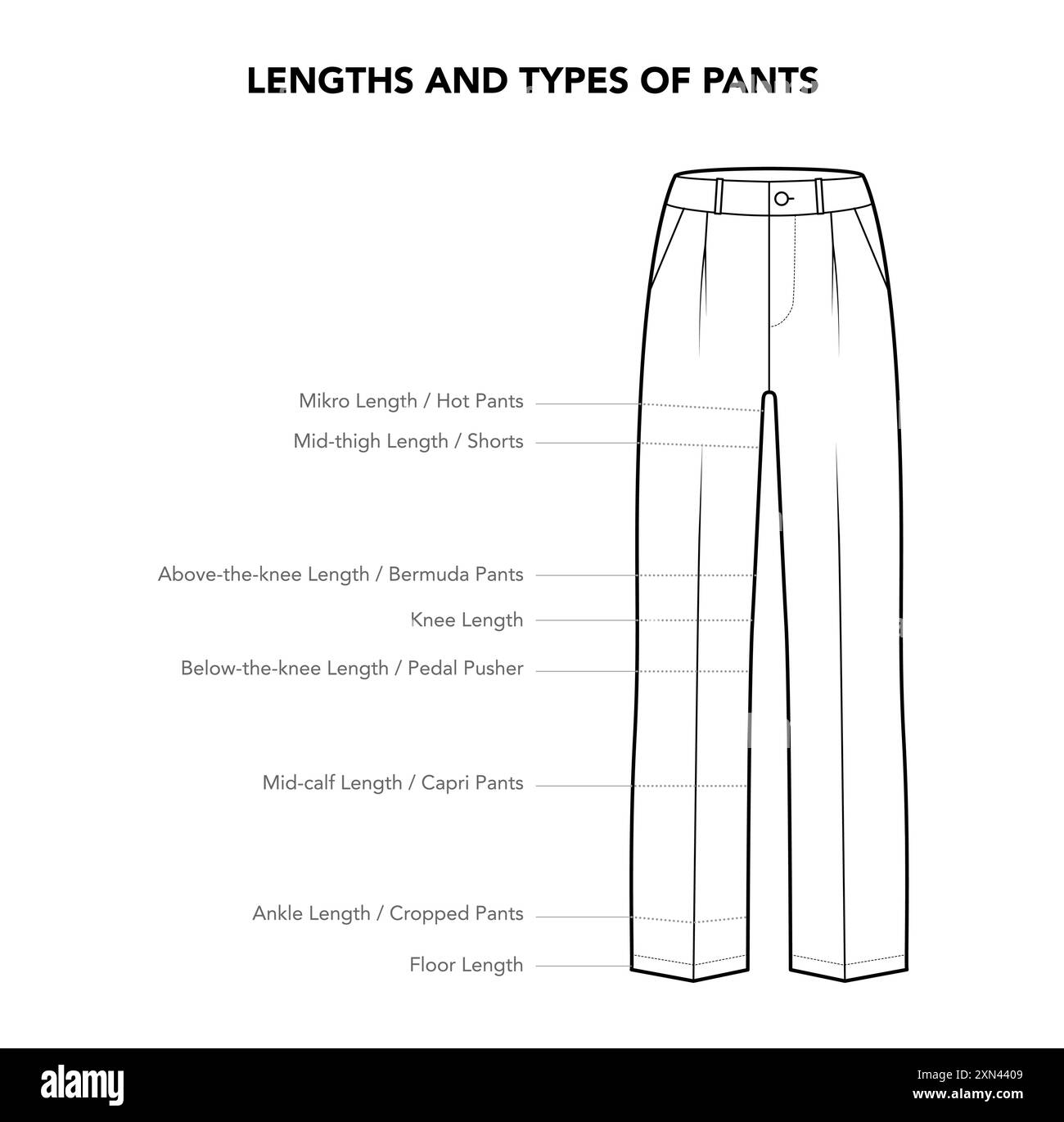 Woman capri pants Black and White Stock Photos & Images - Alamy