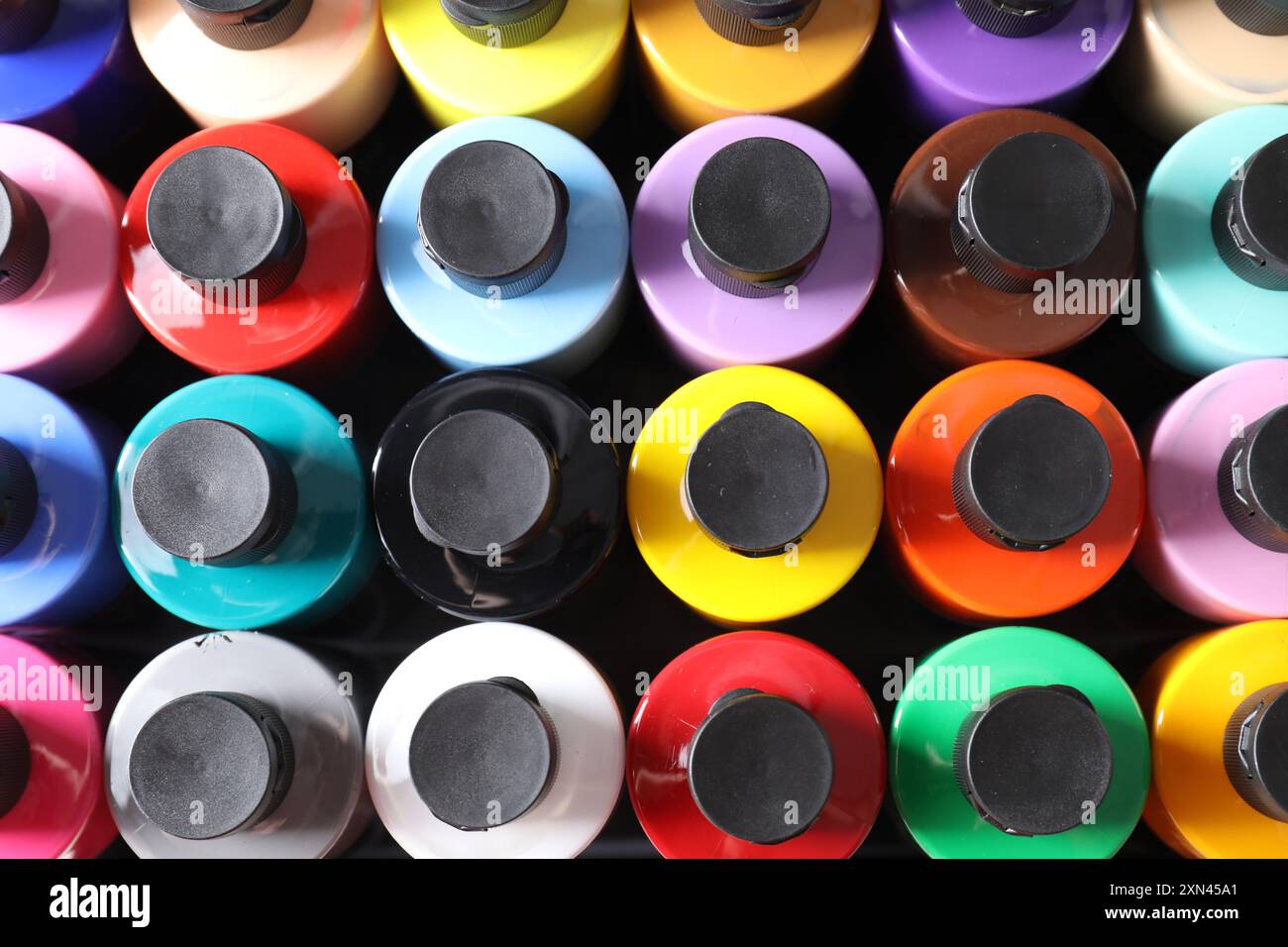 Bottled paints hi-res stock photography and images - Alamy