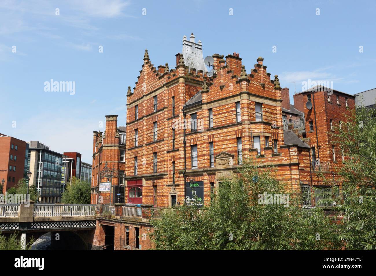 Royal Exchange and Castle House Buildings by Ladys Bridge Sheffield ...