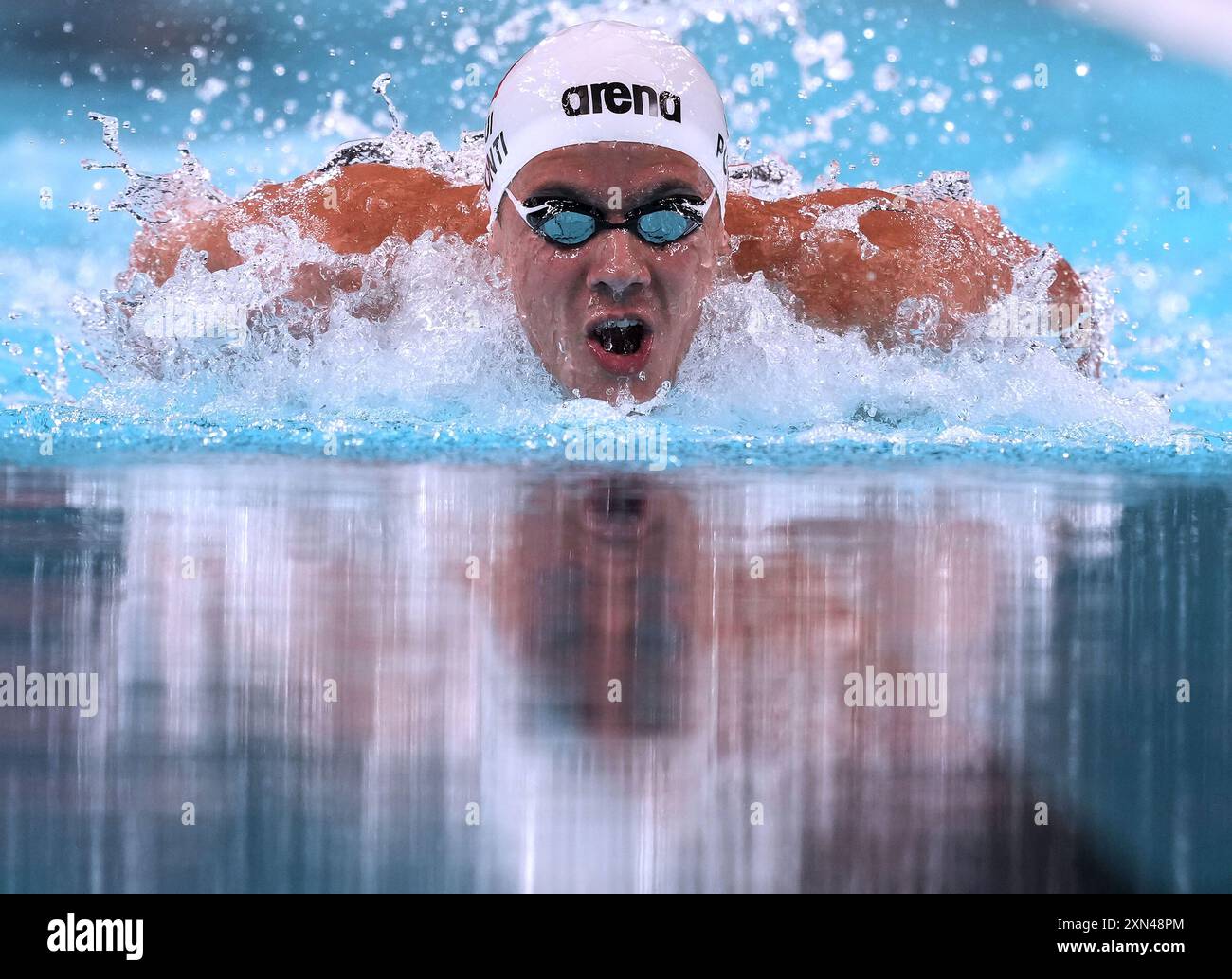 Paris, France. 30th July, 2024. Alberto Razzetti of Italy competes ...