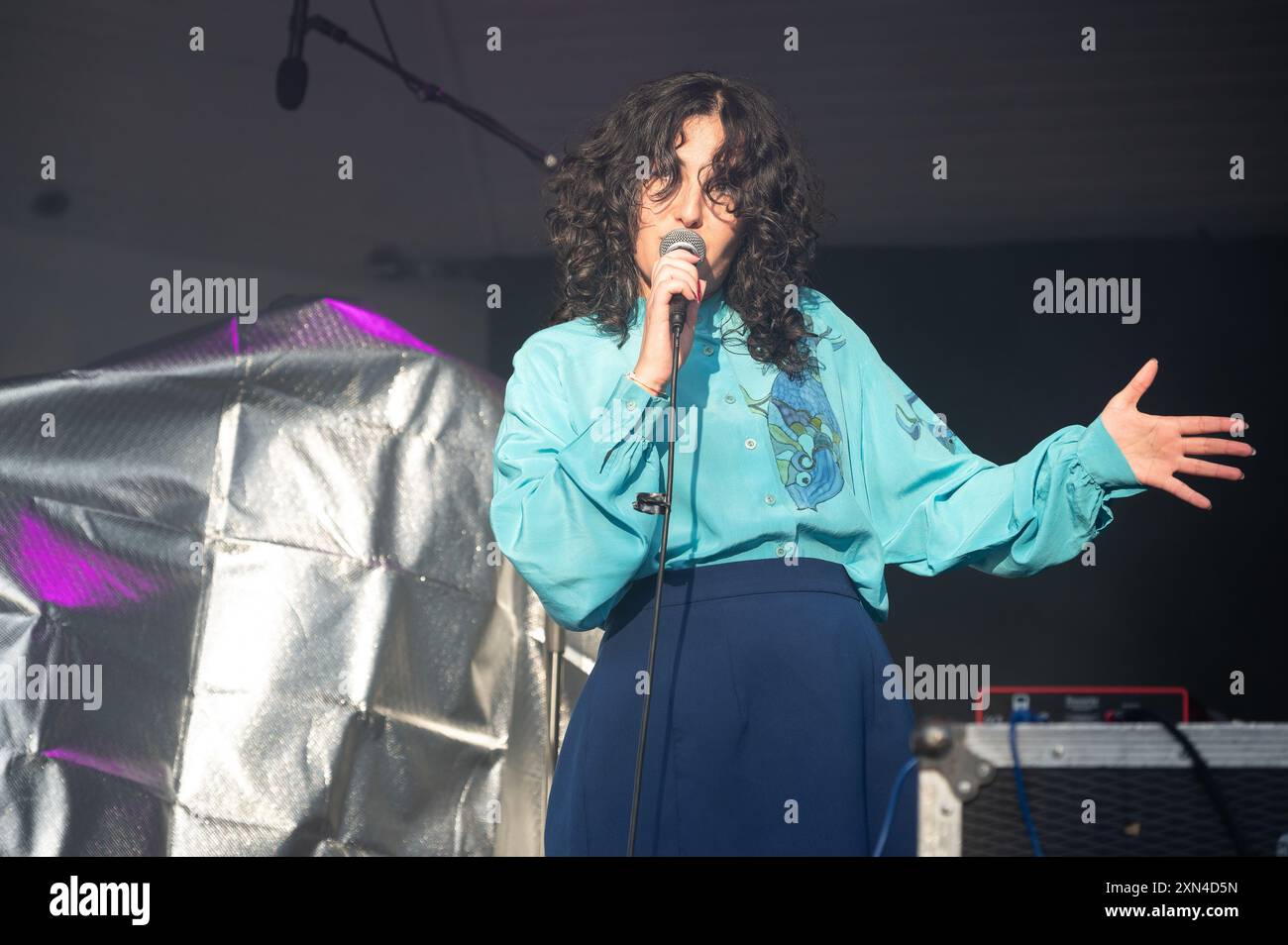 Joon performing at Kelvingrove Bandstand Glasgow Green 30th July 2024 ...
