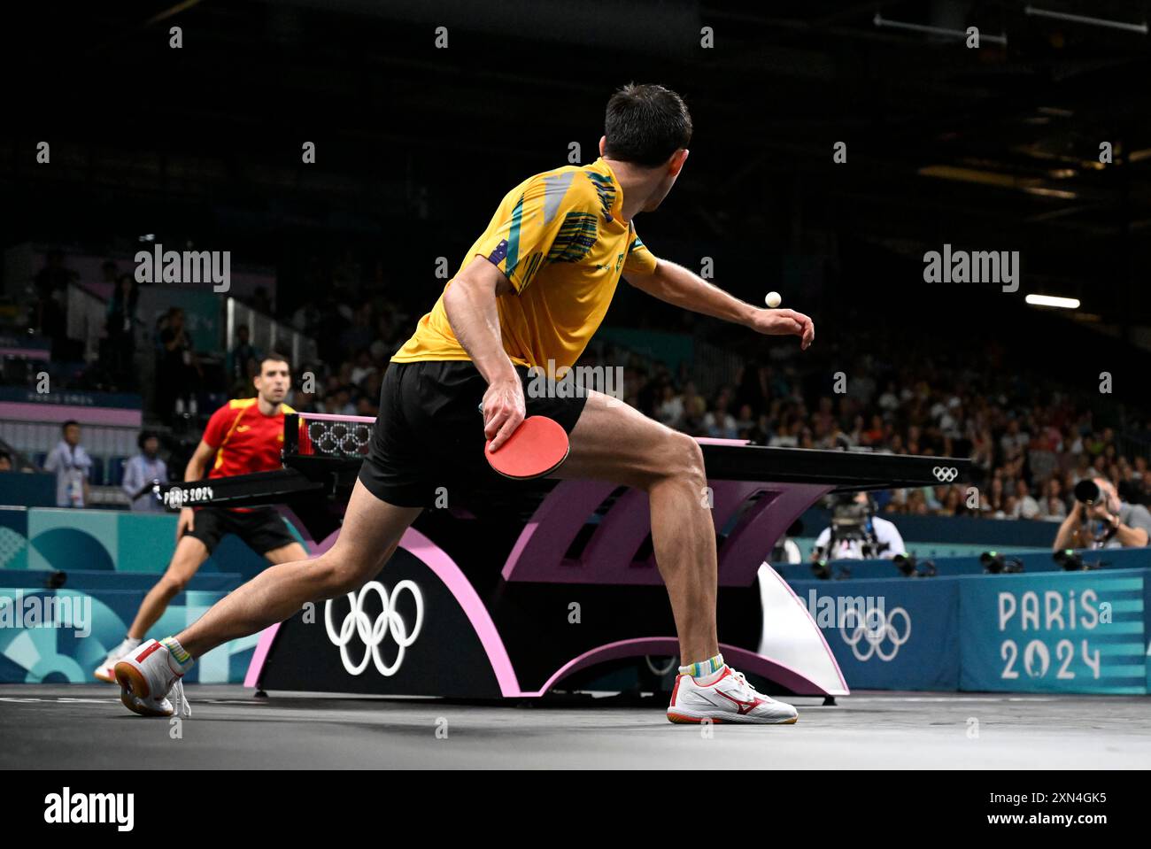 PARIS - FRANCE, July 30, 2024 - OLYMPICS 2024 Brazilian table tennis ...