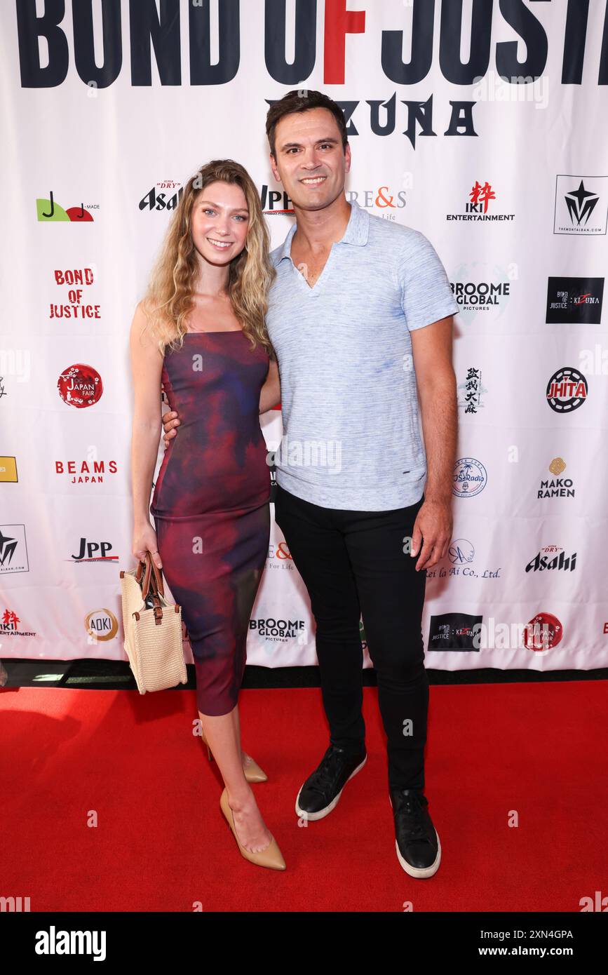 Hollywood, California, USA. 29th July, 2024. Isabella Blake Thomas and ...