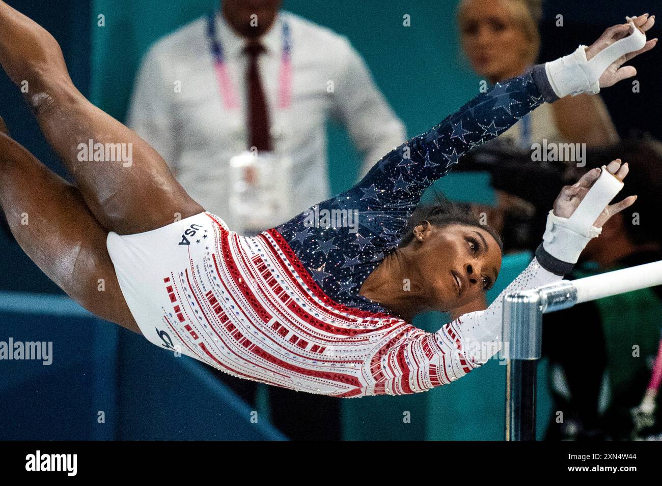 July 30, 2024, Paris, France: Paris 2024: Artistic Gymnastics- Team USA ...