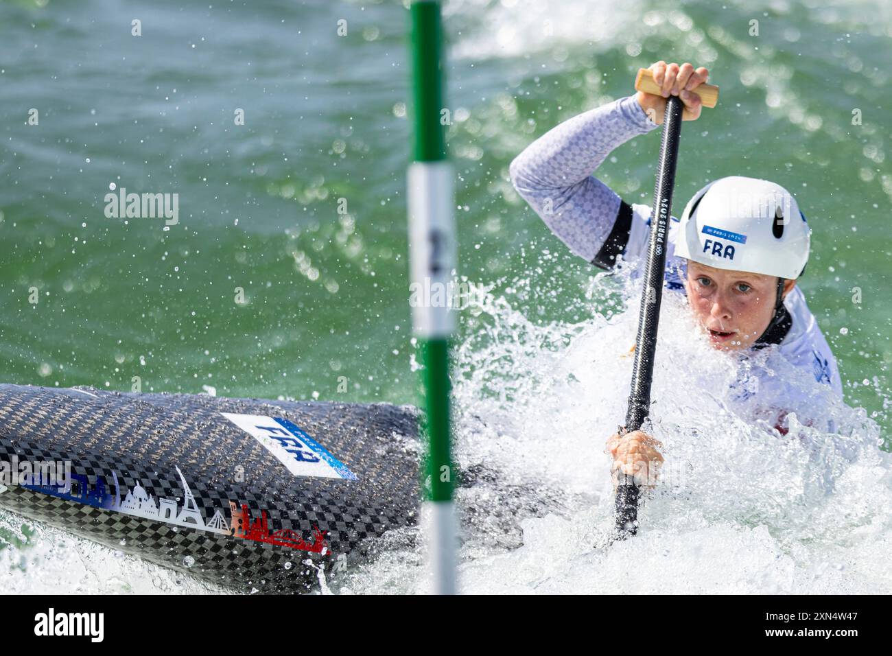 Paris, France. 30th July 2024. Olympic Games, first class C1 and K1 ...