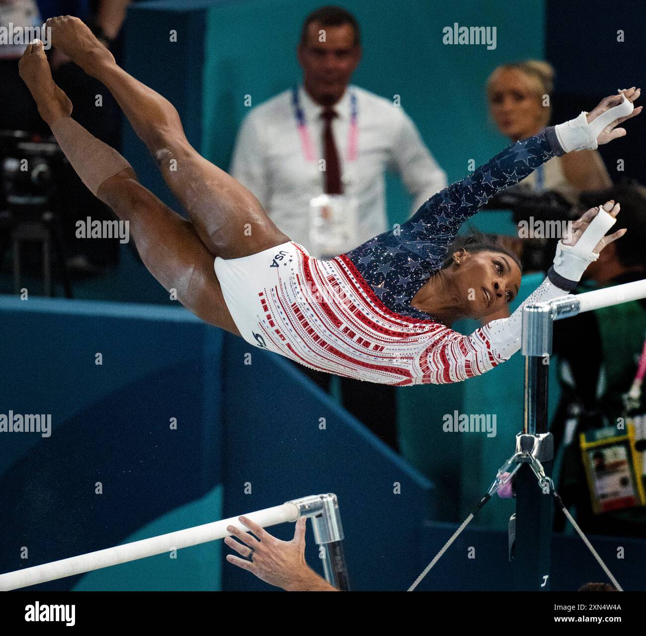 July 30, 2024, Paris, France: Paris 2024: Artistic Gymnastics- Team USA ...