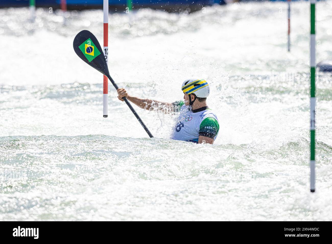 Paris, France. 30th July 2024. Olympic Games, first class C1 and K1 ...