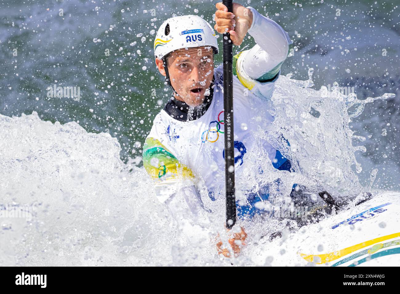 Paris, France. 30th July 2024. Olympic Games, first class C1 and K1 ...