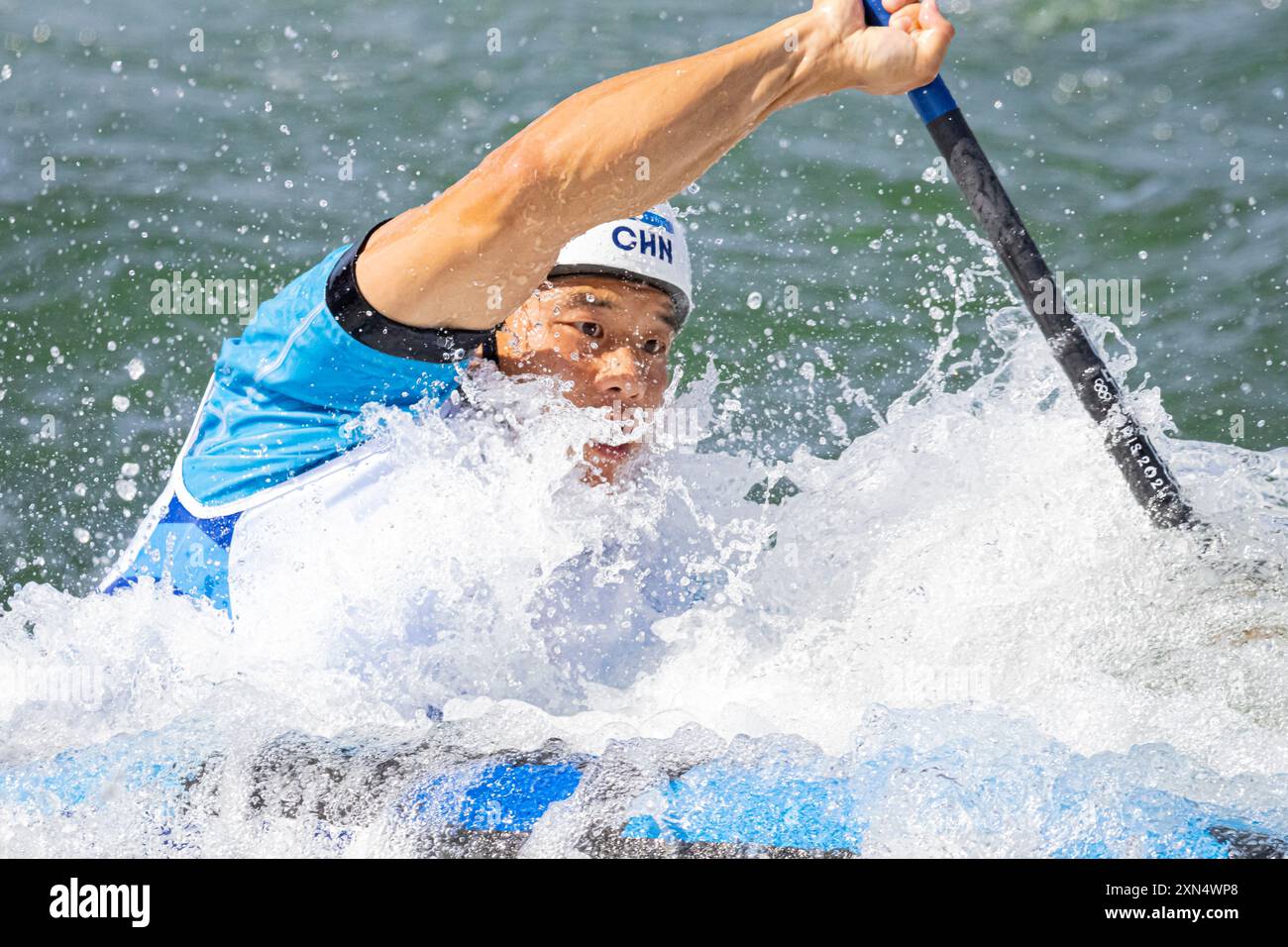 Paris, France. 30th July 2024. Olympic Games, first class C1 and K1 ...