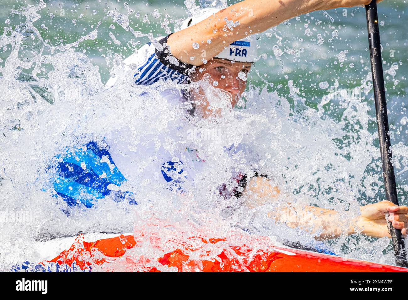 Paris, France. 30th July 2024. Olympic Games, first class C1 and K1 ...