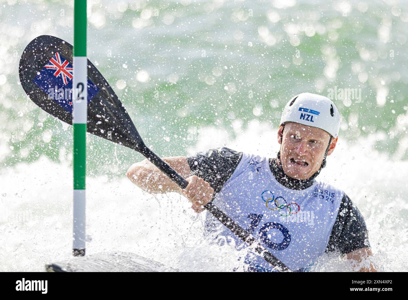 Paris, France. 30th July 2024. Olympic Games, first class C1 and K1 ...