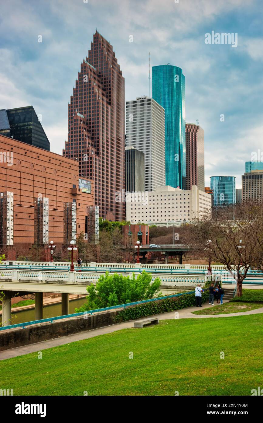 Downtown Houston skyline, Texas, USA Stock Photo - Alamy