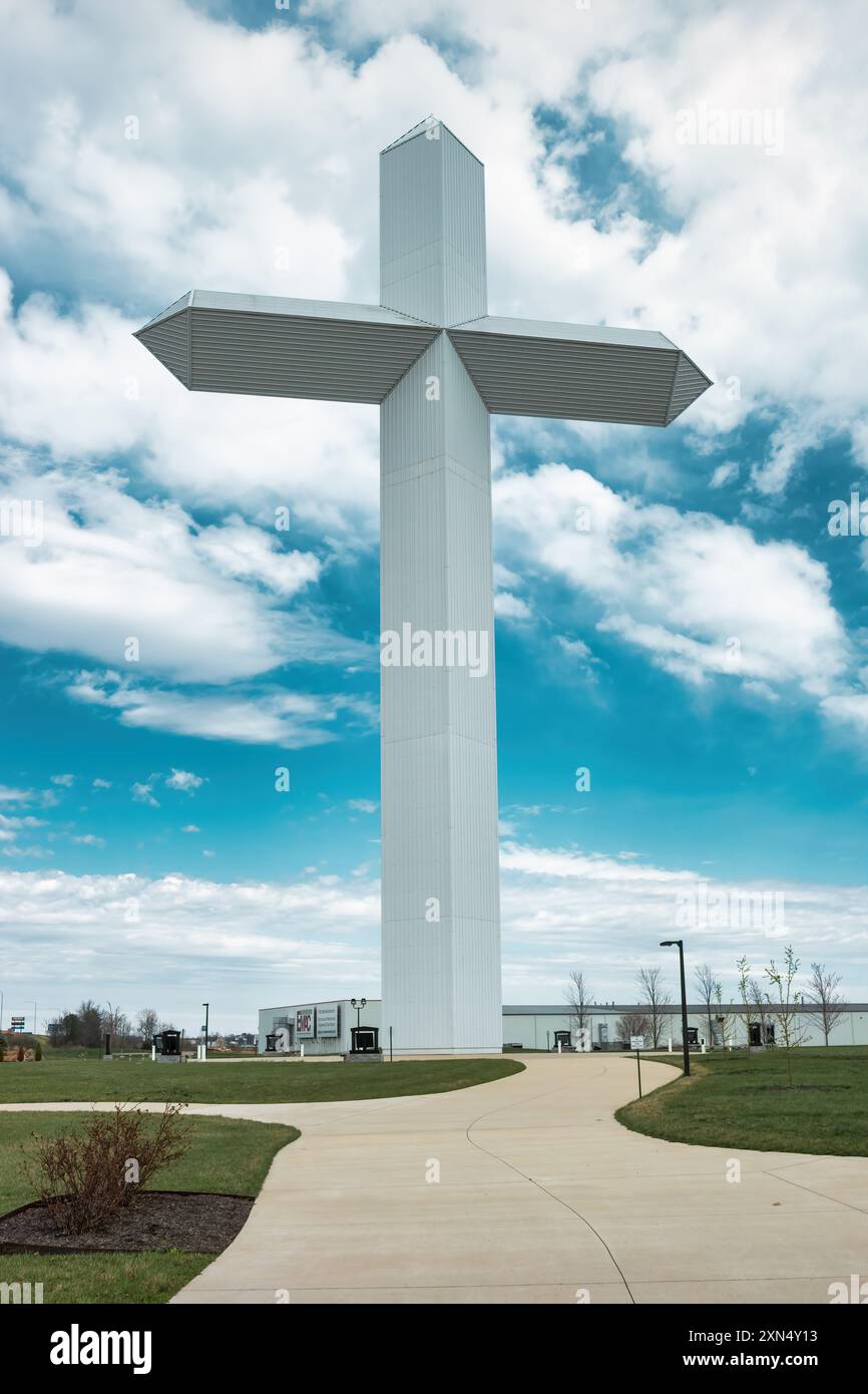 The Cross at the Crossroads, a large cross at the intersection of ...