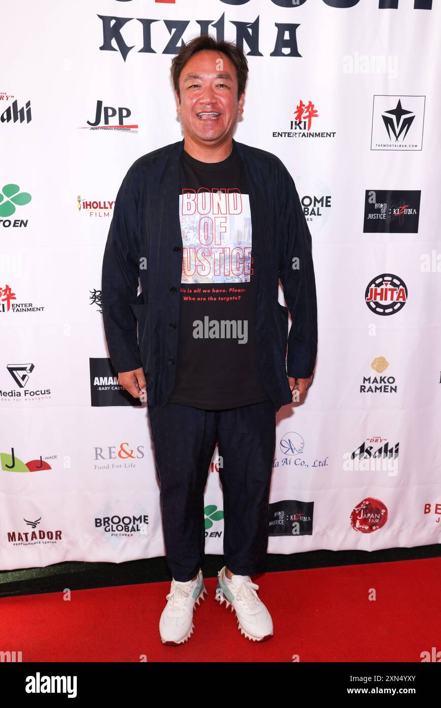 Hollywood, California, USA. 29th July, 2024. Tamura Kenji attending the ...