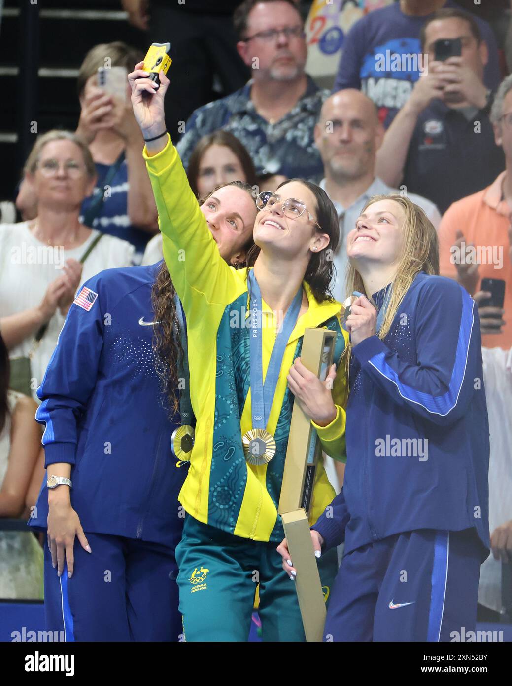 Paris, Ile de France, France. 30th July, 2024. Regan Smith (USA ...