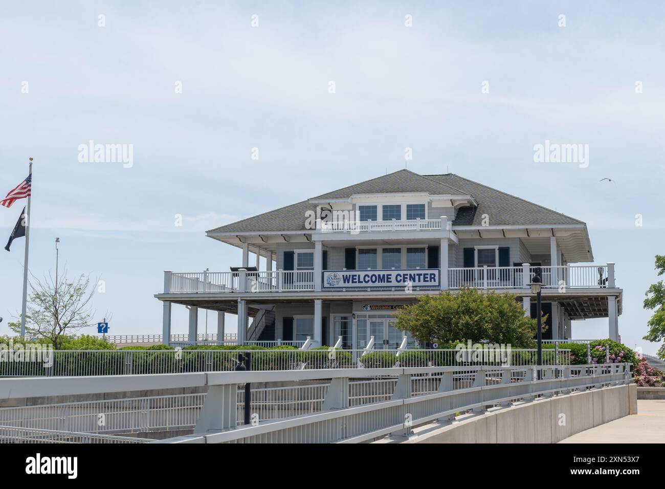 Ocean City, New Jersey – June 26, 2024: The Roy Gillian Welcome Center ...