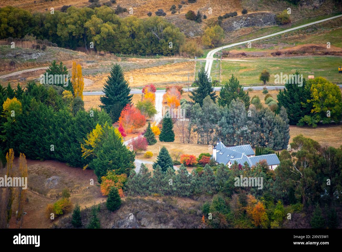 Arrow Junction in Otago - New Zealand Stock Photo - Alamy