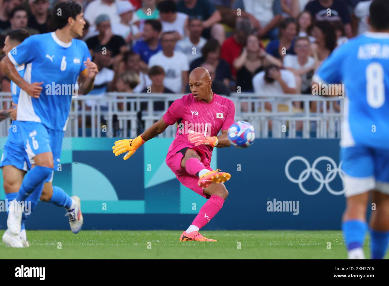 Nantes, France. 30th July, 2024. Leo Brian Kokubo (JPN) Football/Soccer ...